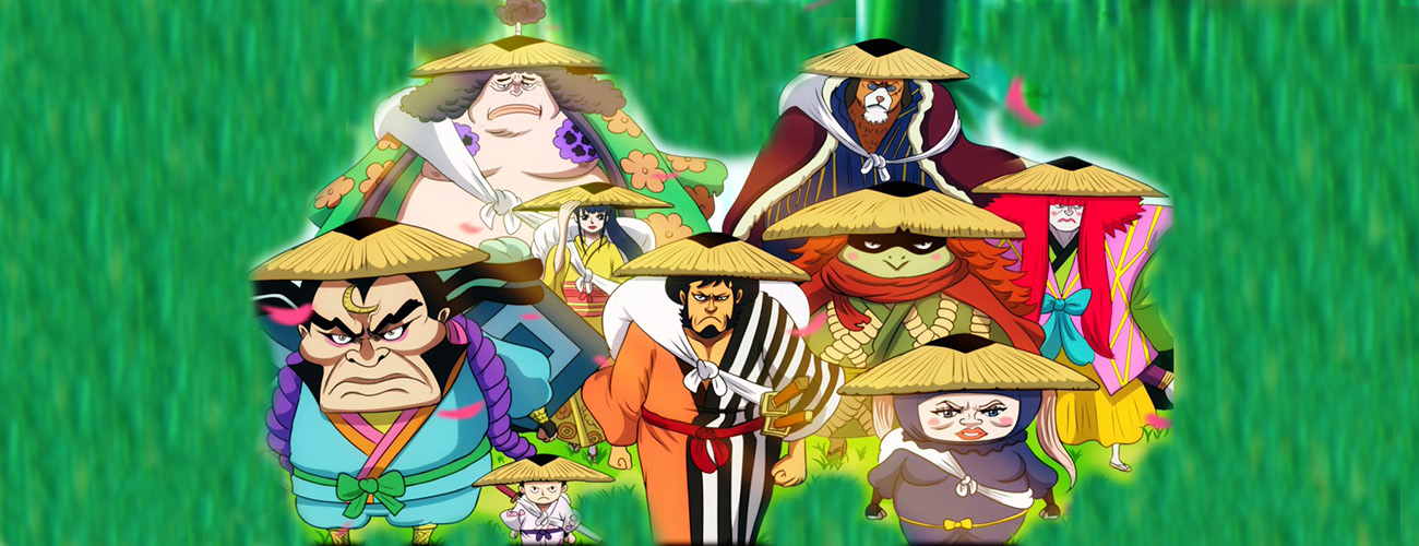 (One Piece) 5 Fakta Nine Red Scabbards, Geng Samurai Kuat dan Setia